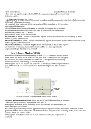 Introduction to 80386 | PDF