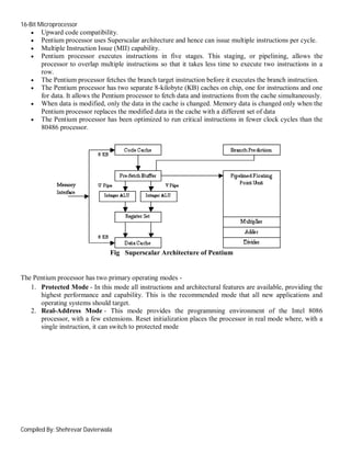 Introduction to 80386 microprocessor | PDF | Computer Peripherals | Computing