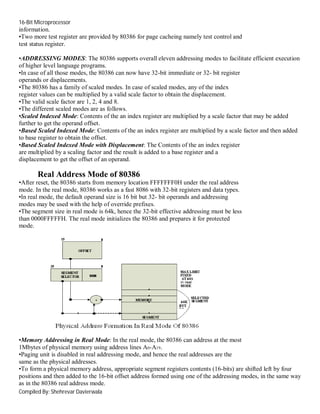 Introduction to 80386 microprocessor | PDF | Computer Peripherals | Computing
