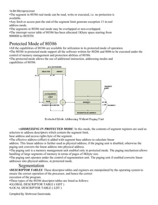 Introduction to 80386 microprocessor | PDF | Computer Peripherals | Computing