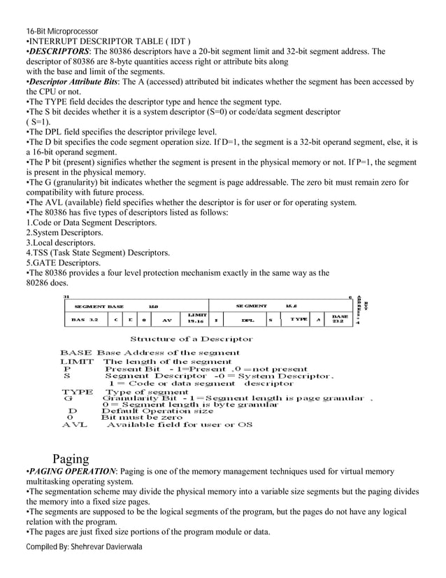 Introduction to 80386 microprocessor | PDF | Computer Peripherals | Computing