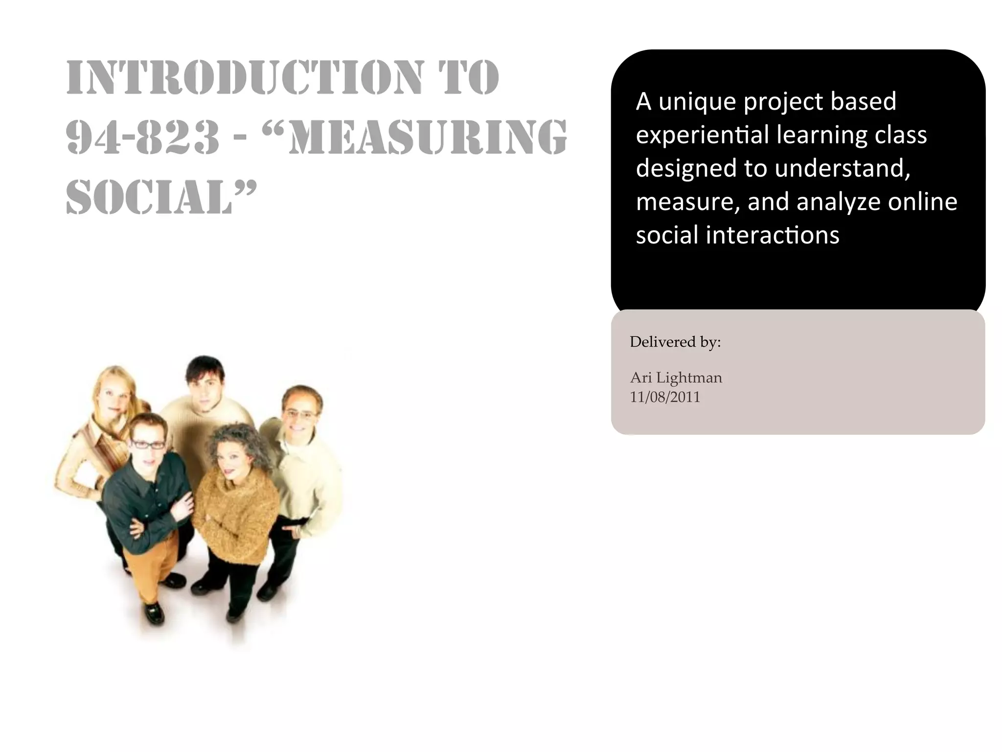 Introduction to 94 823 | PPT