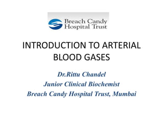 Introduction to Arterial Blood Gases | PPT