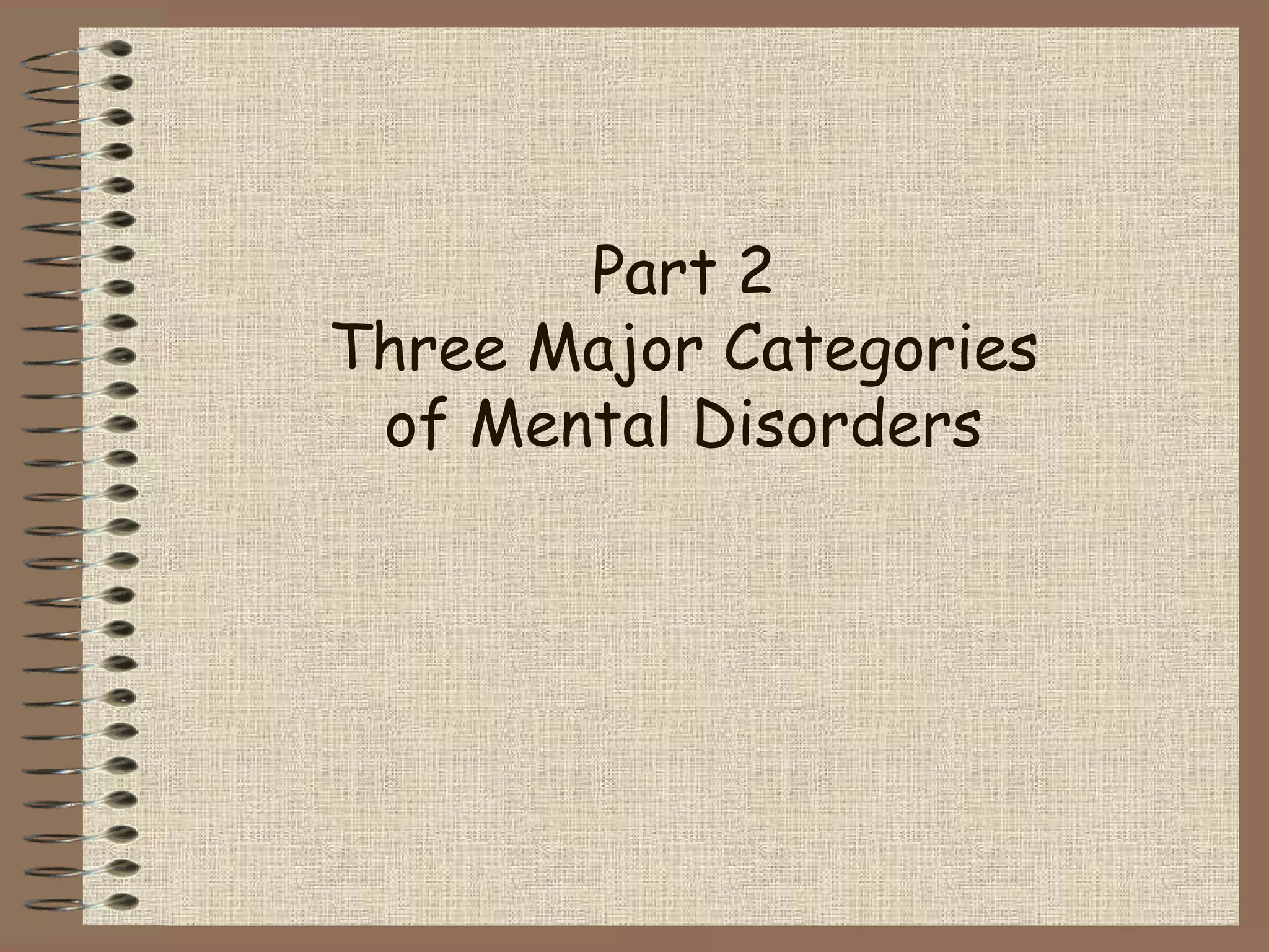 Introduction to abnormal psychology | PPT | Brain and Nervous System ...