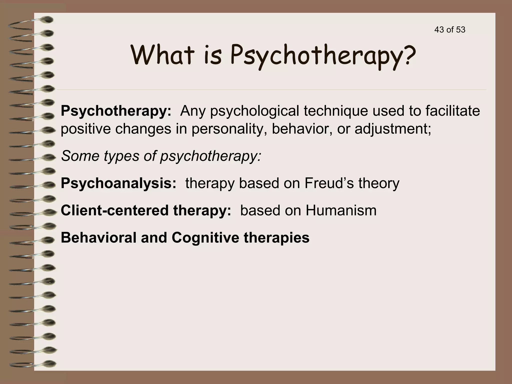 Introduction to abnormal psychology | PPT