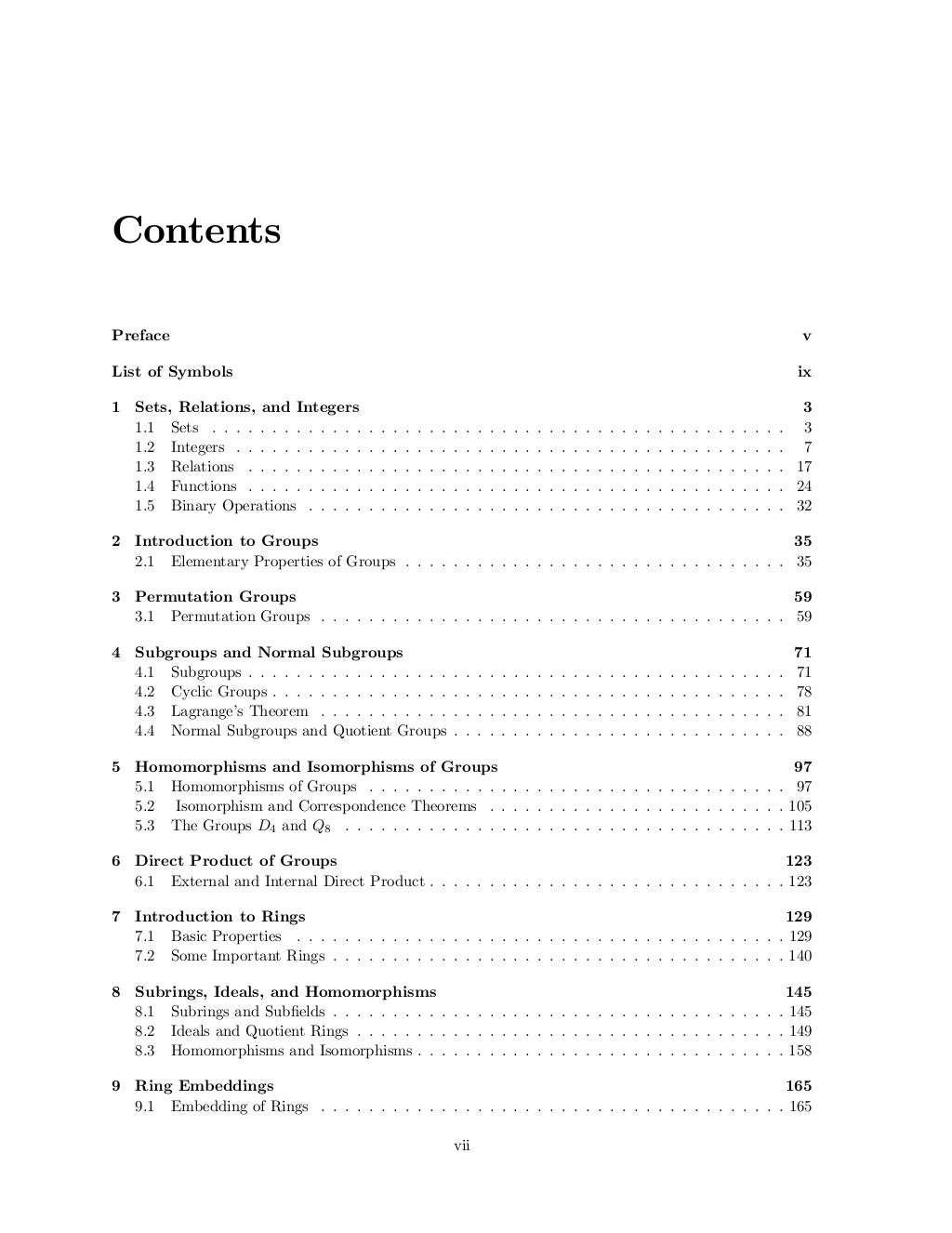 Introduction To Abstract Algebra introduction-to-abstract-algebra