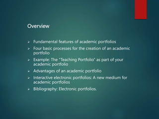 Introduction to Academic Portfolios.pptx