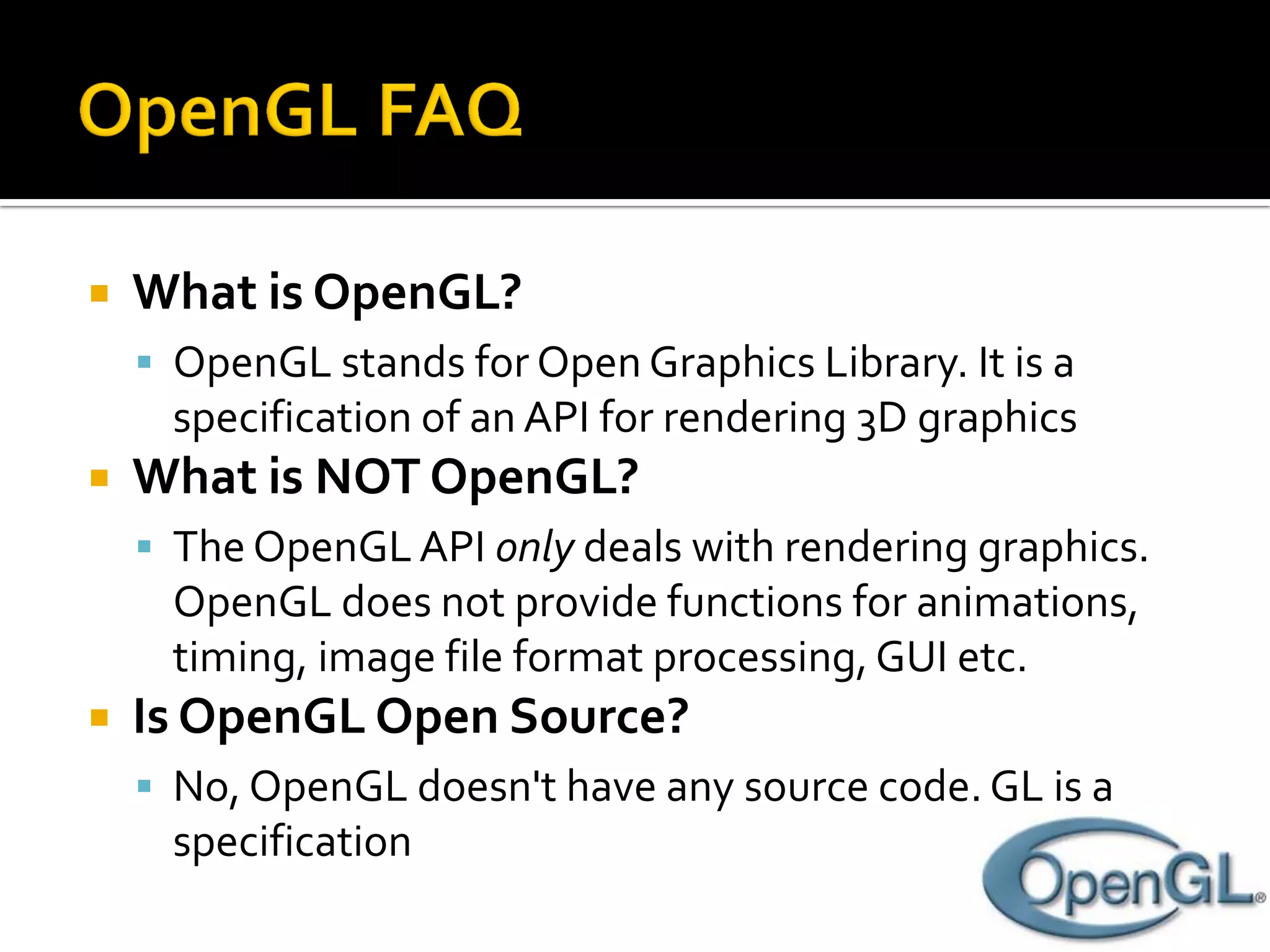 Introduction to accelerated graphics | PDF