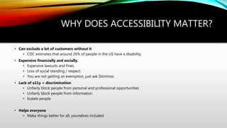Introduction to Accessibility | PPTX