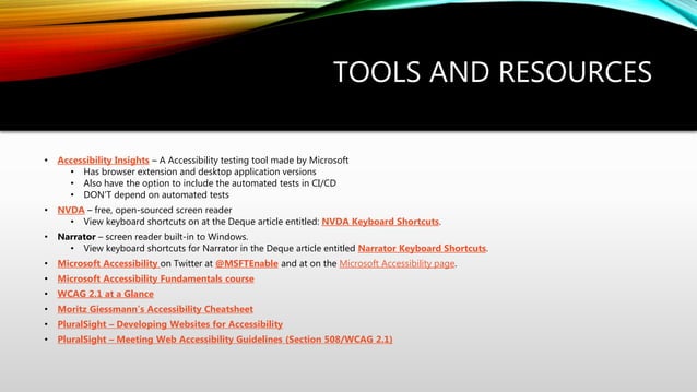 Introduction to Accessibility | PPTX