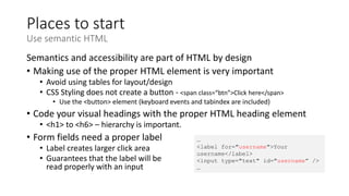 Introduction to accessibility | PPT