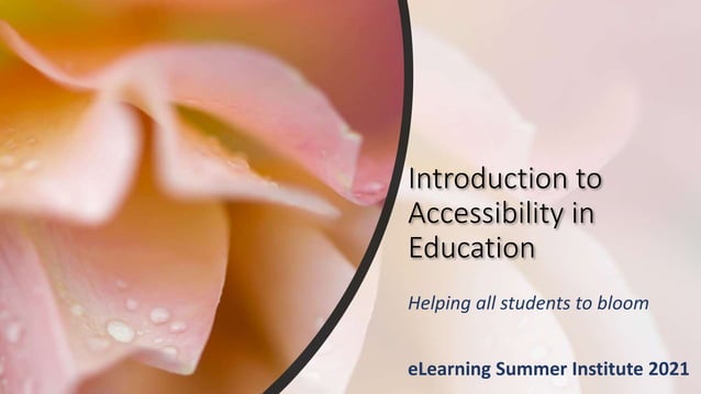 Introduction to Accessibility in Education.pptx