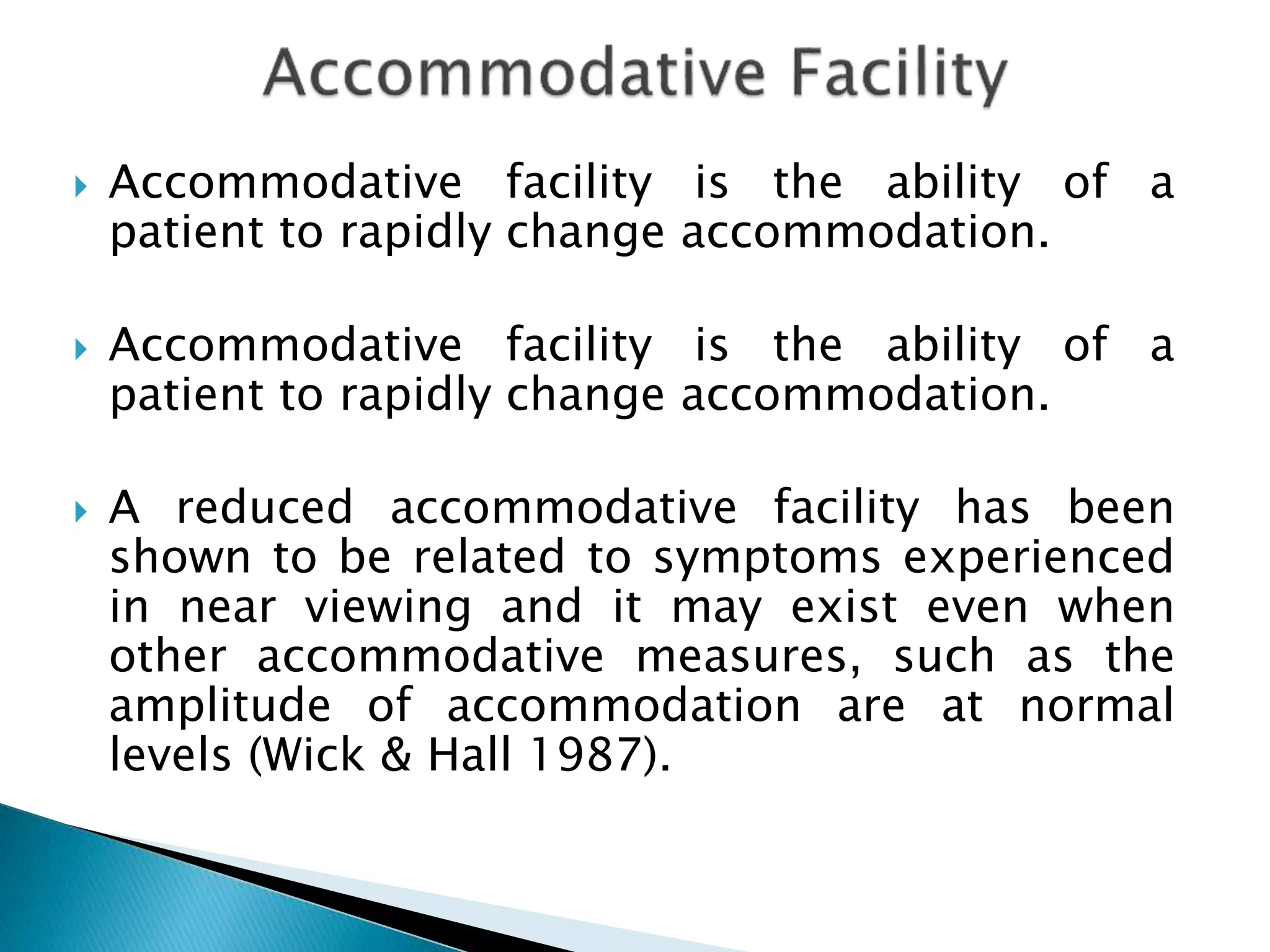 Introduction to accommodative and binocular anomalies | PPTX