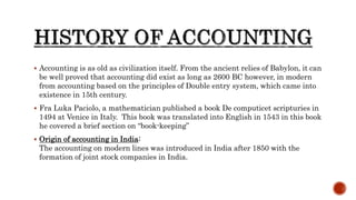 Introduction to Accounting | PPTX