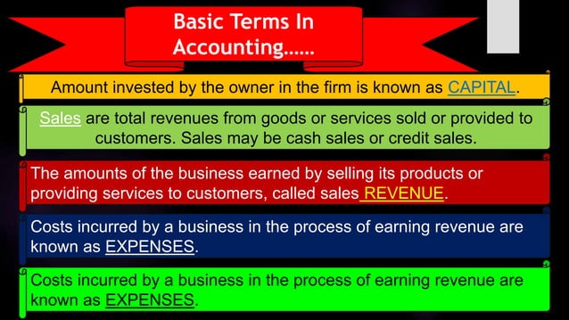 Introduction to accounting | PPT