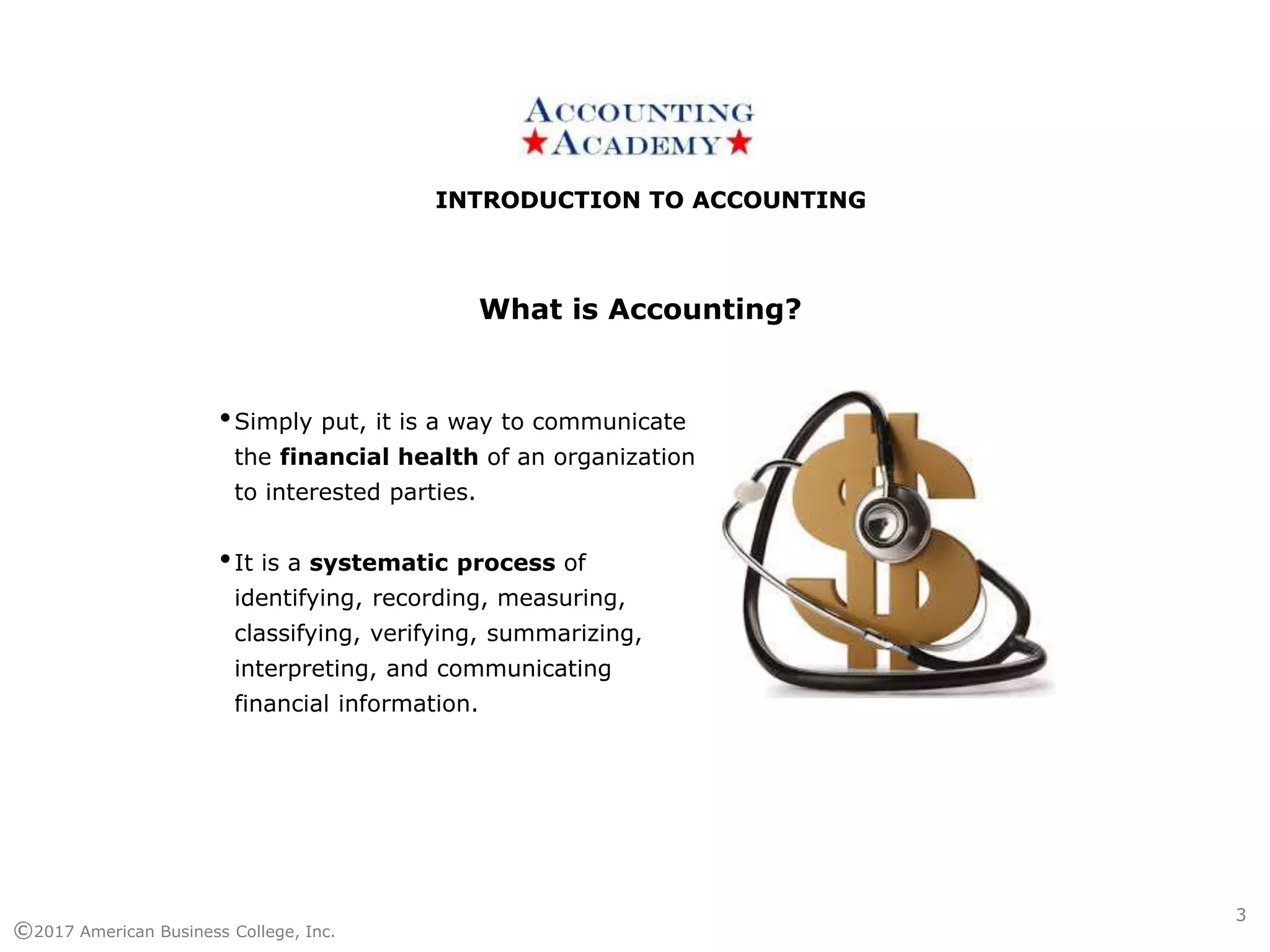 Introduction to Accounting | PPT