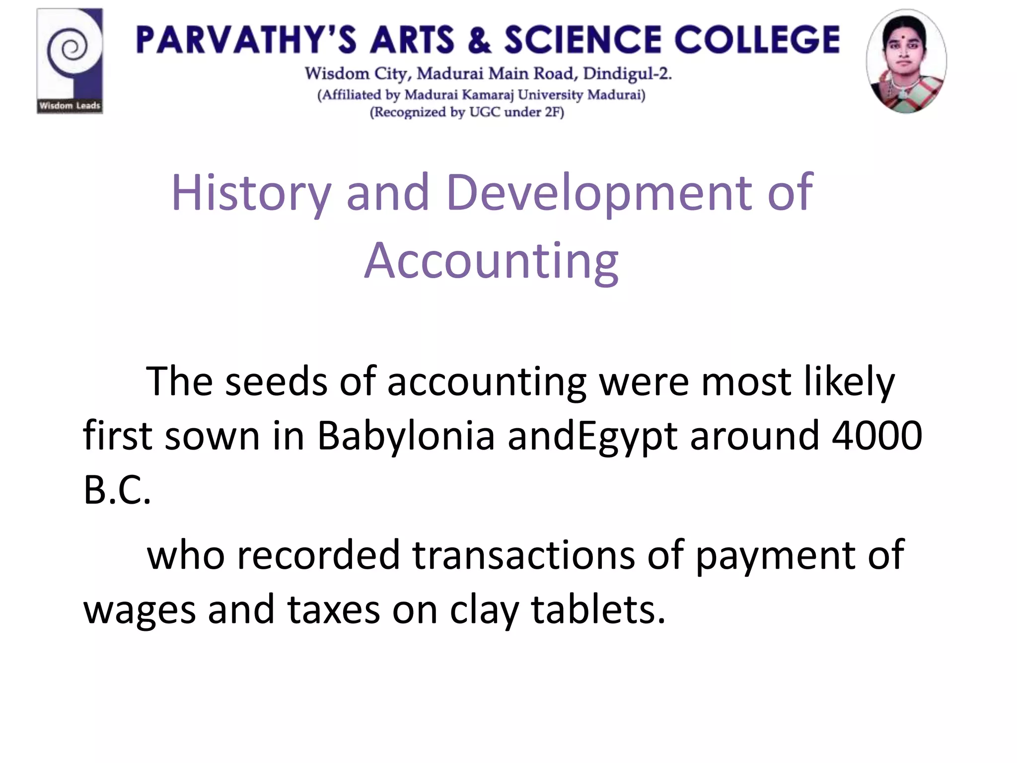 Introduction to accounting | PPT