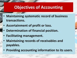 Introduction to accounting | PPTX