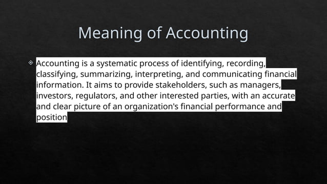 Introduction To Accountingpptx Ppt