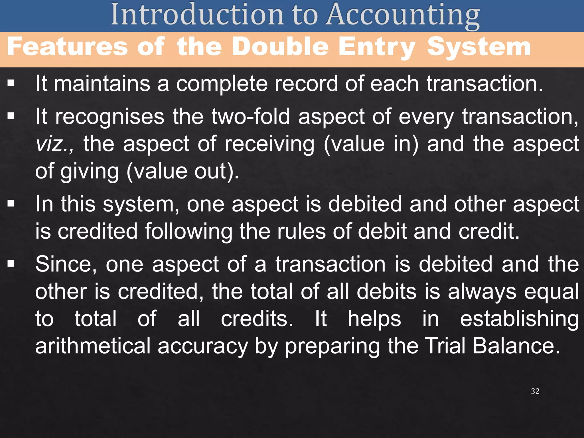 Introduction to Accounting- class 11 | PPTX