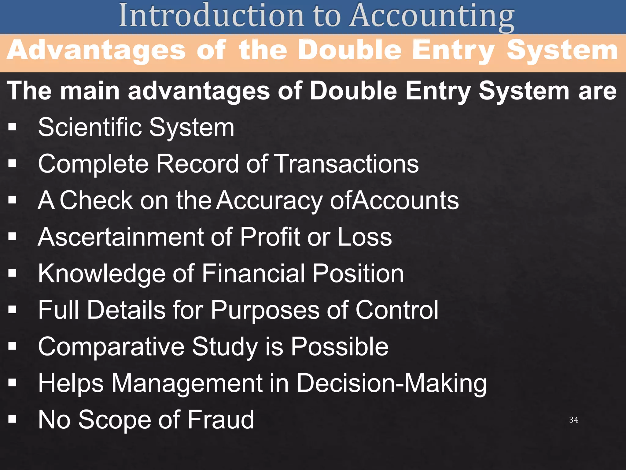Introduction to Accounting- class 11 | PPTX