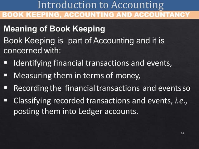 Introduction to Accounting- class 11 | PPTX