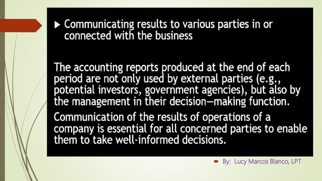 Introduction to accounting (FABM 1 for Senior High Students) | PPTX ...
