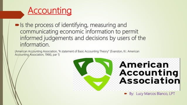 Introduction to accounting (FABM 1 for Senior High Students) | PPTX ...