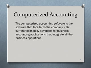 Introduction to accounting software tally | PPT