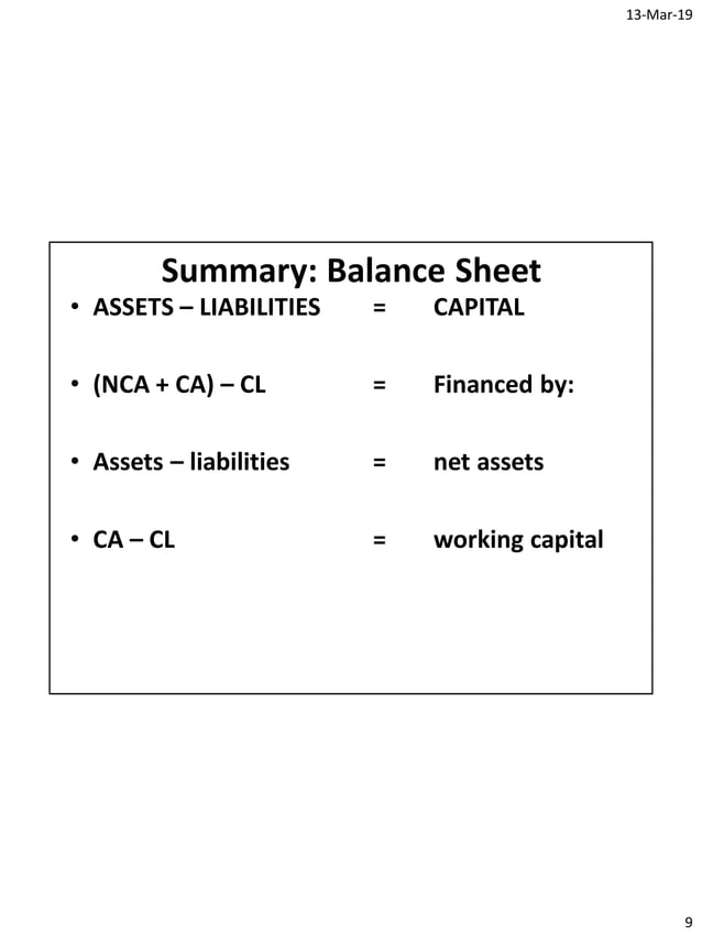 Introduction to accounting statements | PDF