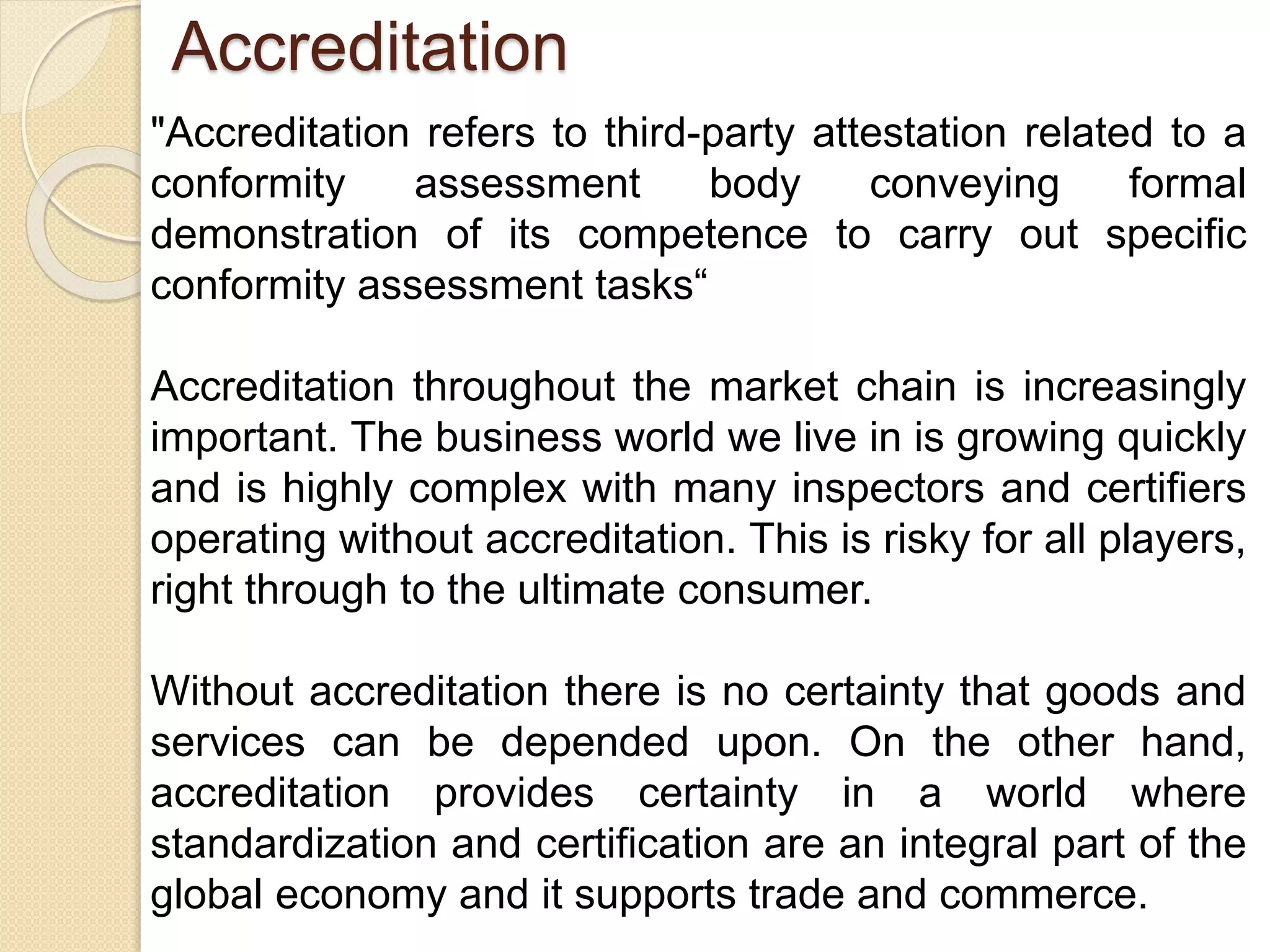 Introduction to accreditation | PPTX