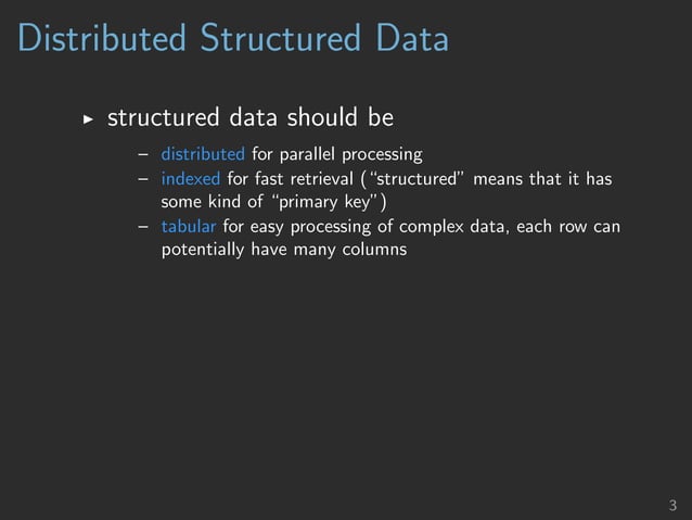 Introduction to Accumulo | PDF
