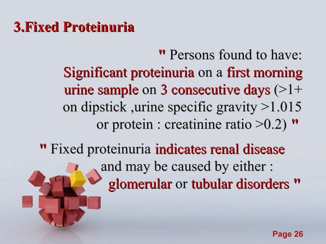 Introduction to a child with proteinuria | PPT