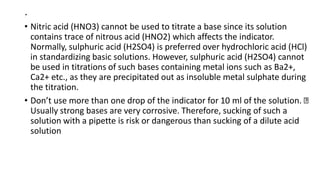Introduction to acid Base Titrations 2.p | PDF