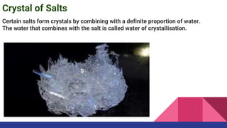 Introduction to acids,bases and salts | PPTX | Chemistry | Science