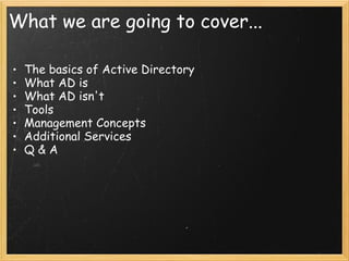 Introduction_to_Active_Directory and Windows Server | PPT