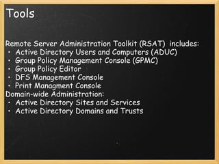 Introduction_to_Active_Directory and Windows Server | PPT