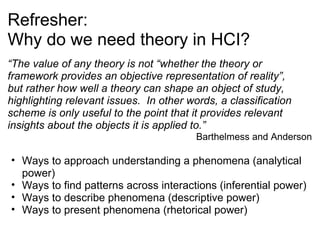 Introduction to Activity Theory in HCI | PPT