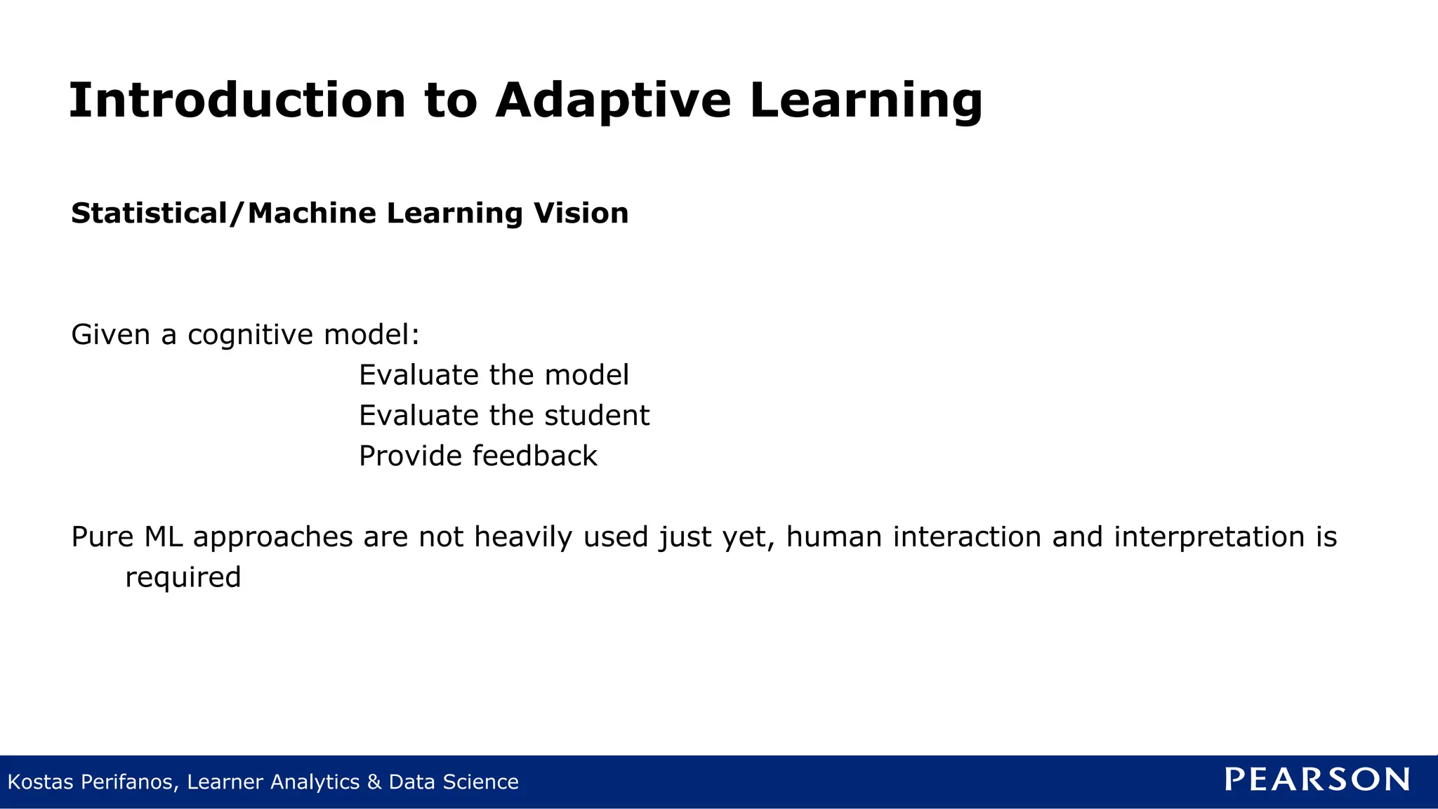 Introduction to adaptive learning | PDF