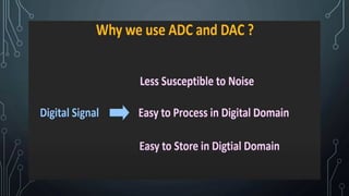 Introduction to ADC & DAC | PPTX | Digital Audio | Computer Software ...