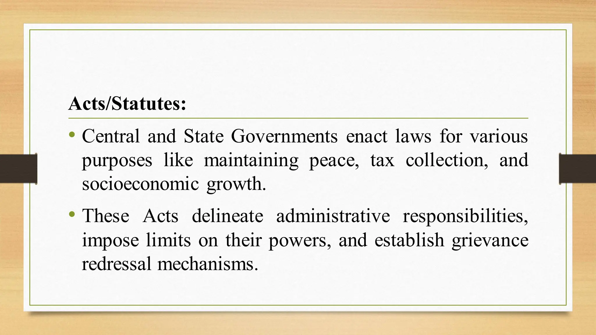 Introduction objective nature and scope to Administrative Law | PDF