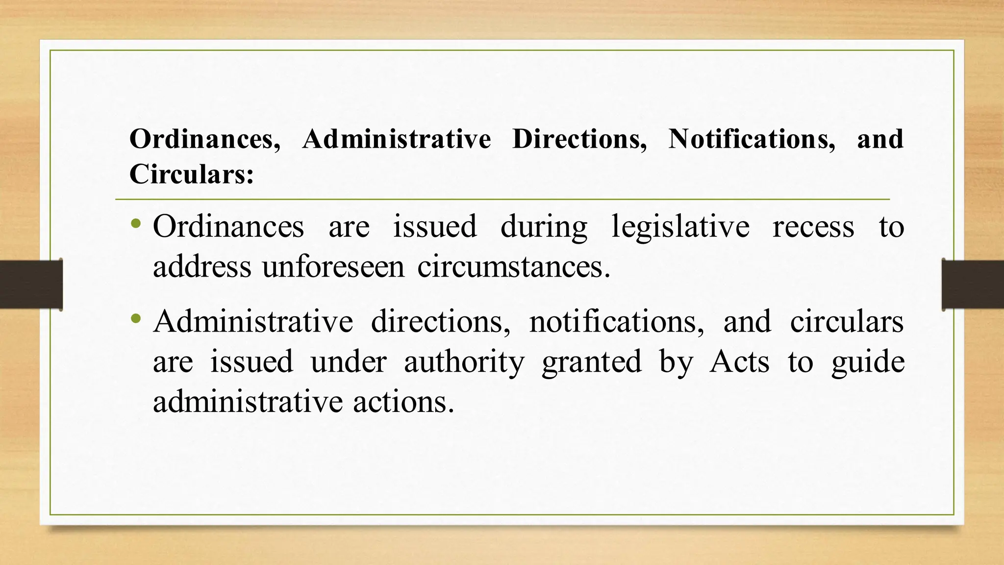 Introduction objective nature and scope to Administrative Law | PDF