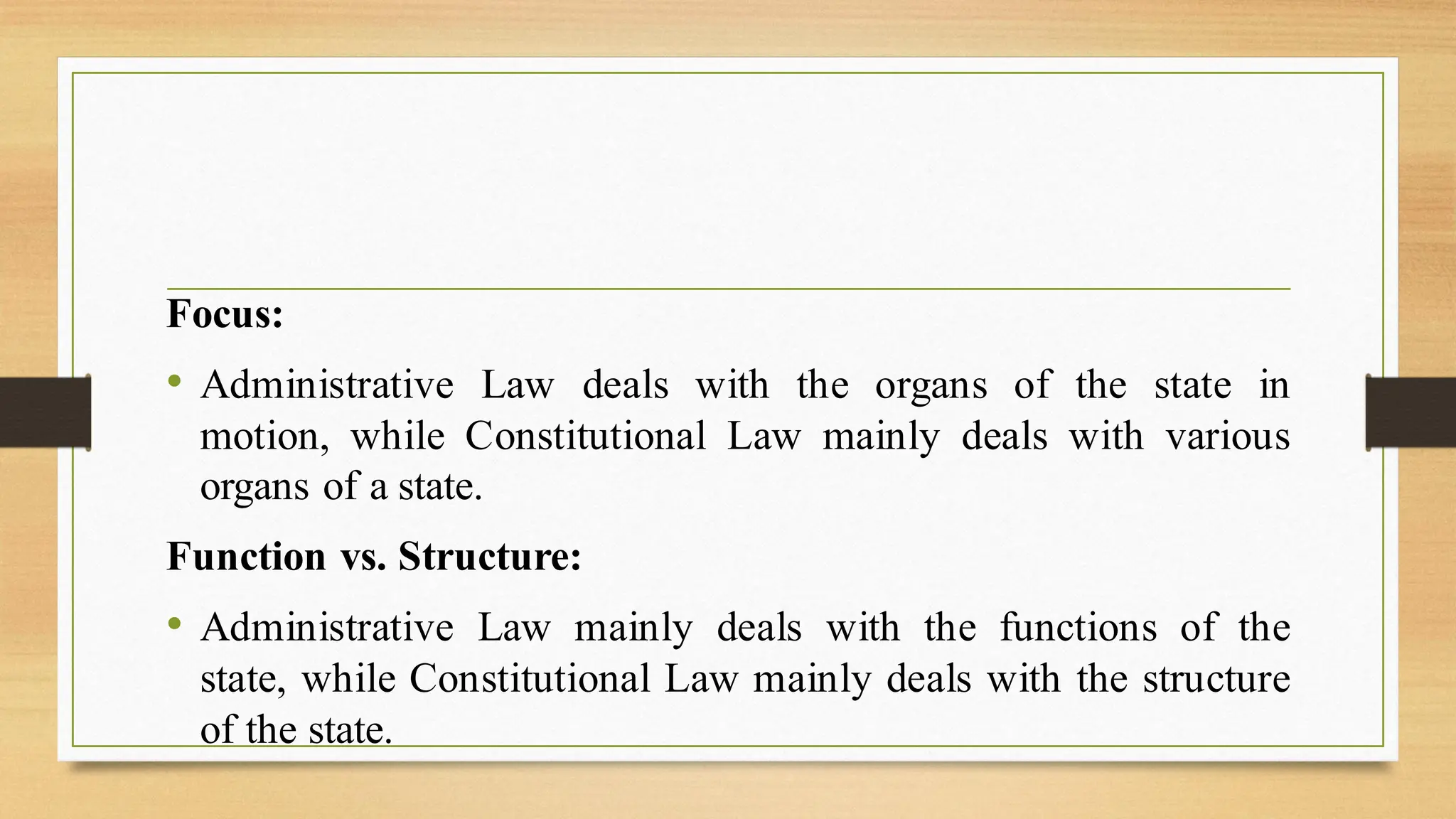 Introduction objective nature and scope to Administrative Law | PDF