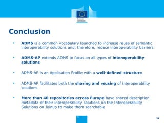 Introduction to the Asset Description Metadata Schema Application ...