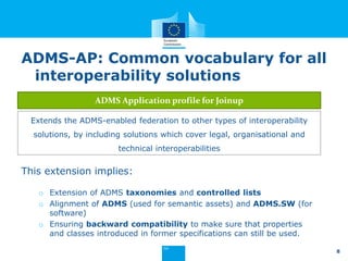 Introduction to the Asset Description Metadata Schema Application Profile (ADMS-AP) | PDF ...