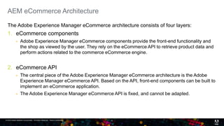 Introduction to Adobe Experience Manager based e commerce | PPT