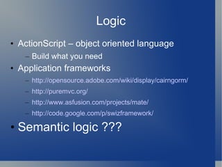 Introduction To Adobe Flex And Semantic Resources | PPT