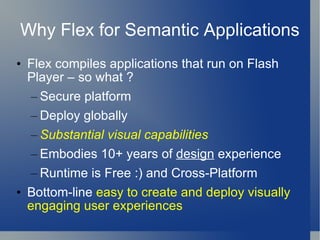 Introduction To Adobe Flex And Semantic Resources | PPT