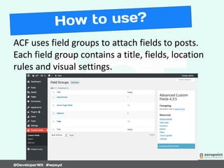 Introduction to Advanced Custom Fields | PDF