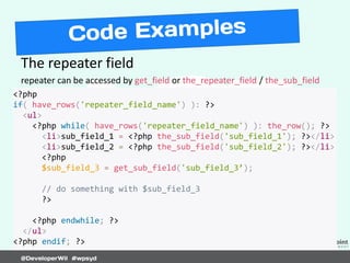 Introduction to Advanced Custom Fields | PPT